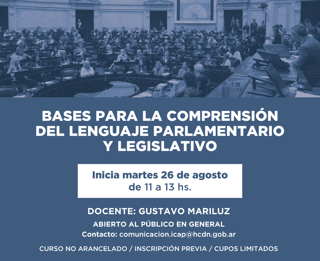 ICap | Instituto de Capacitación Parlamentaria