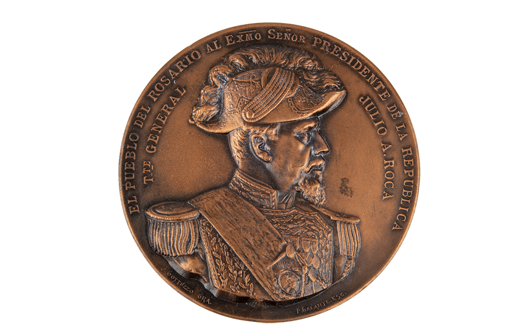 Medallón de Julio A. Roca